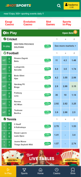 HotSports App Download Apk for Android & iOS in India 2025