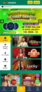 HotSports App Download Apk for Android & iOS in India 2025